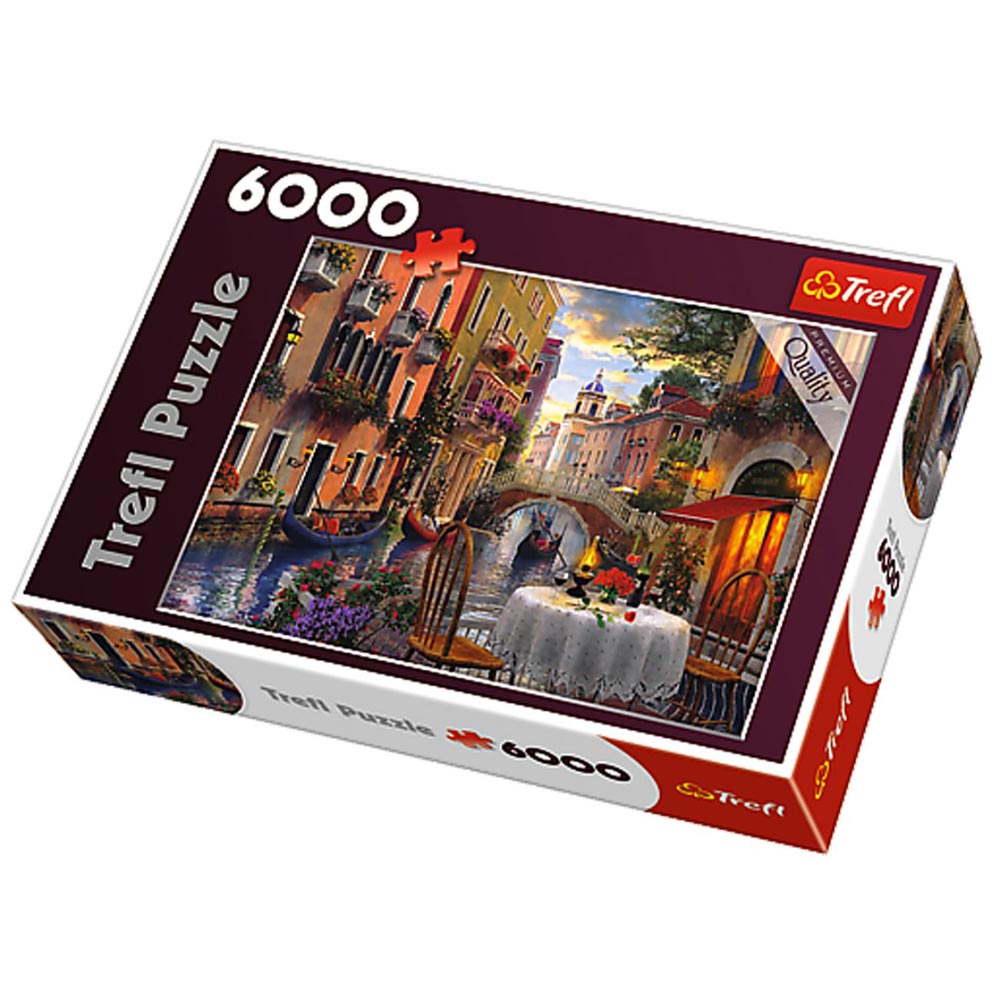 Puzzle TREFL Romantic supper 6000 - | Knjižare Vulkan