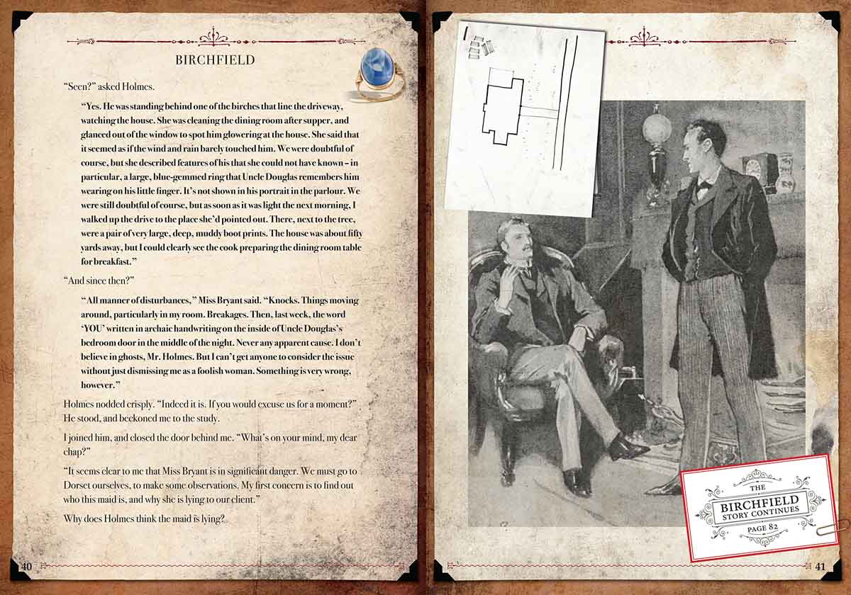 SHERLOCK HOLMES CASE BOOK- Solve it yourself mysteries - Tim Dedopulos ...