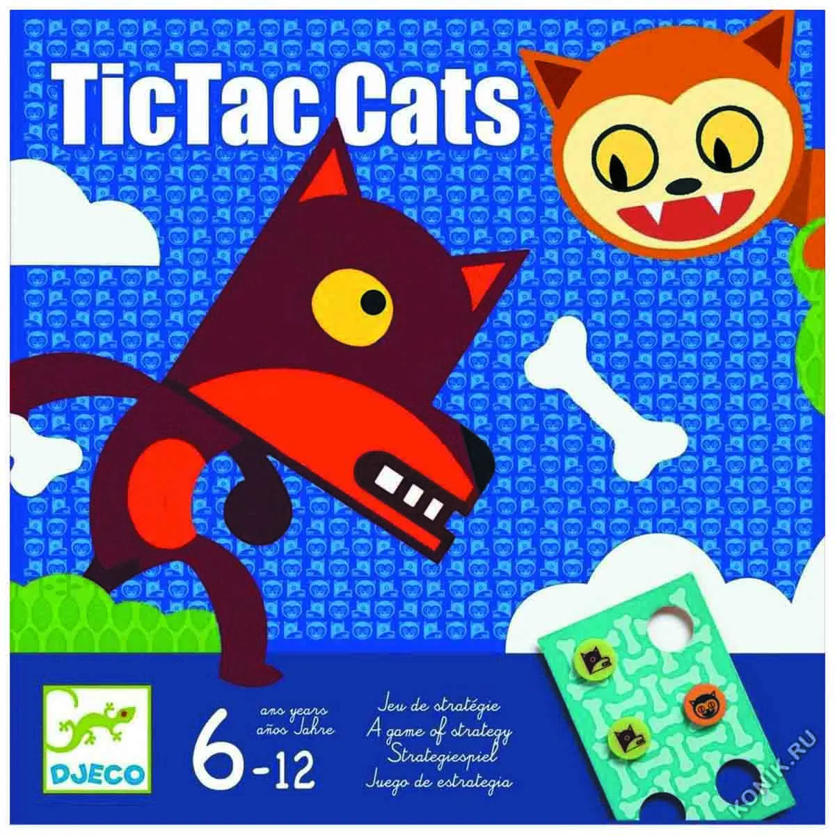 Društvena Igra GAME TICTACCATS - | Knjižare Vulkan