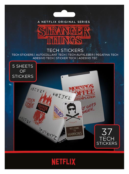 Stikeri STRANGER THINGS Tech - | Knjižare Vulkan