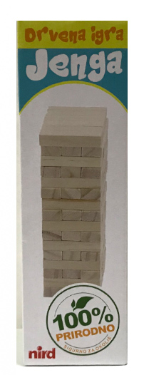 Društvena igra JENGA - | Knjižare Vulkan