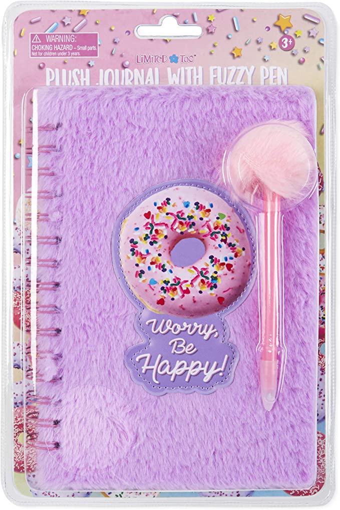 Notes PLUSH JOURNAL WITH FUZZY PEN CLAM SH - | Knjižare Vulkan