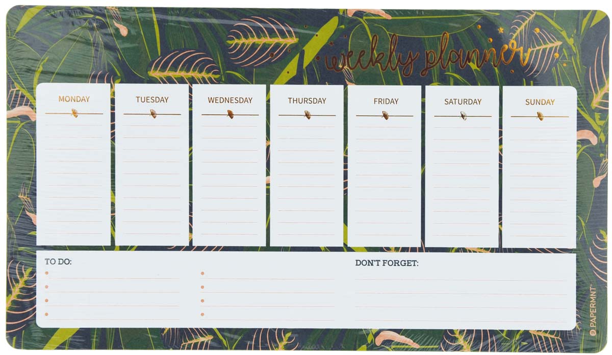 Stoni nedeljni planer CLASSY&SASSY - | Knjižare Vulkan