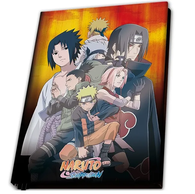 NARUTO notes A5 na linije - | Knjižare Vulkan