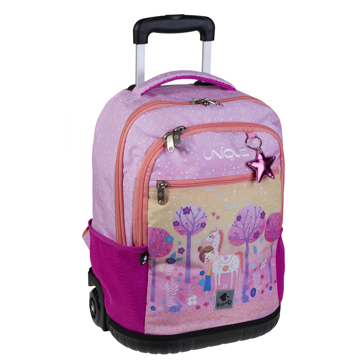 Ranac sa točkićima UNIQUE - | Knjižare Vulkan