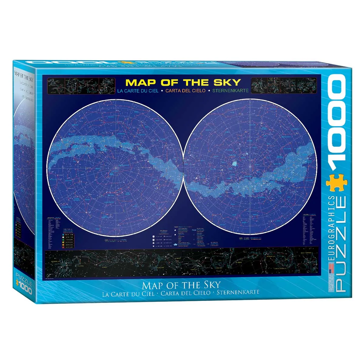Puzzle 1000 MAP OF THE SKY - | Knjižare Vulkan