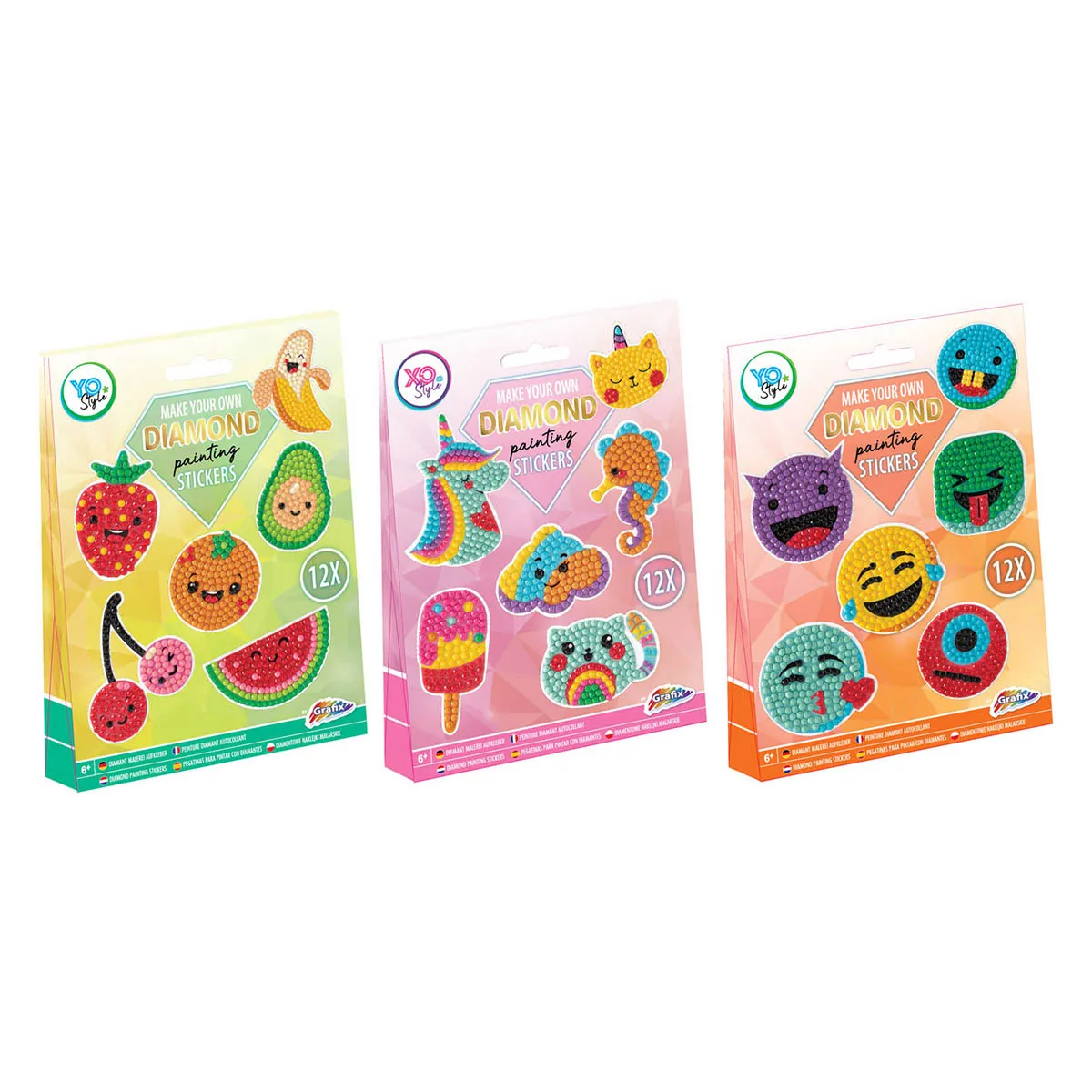 Kreativni set DIAMOND PAINTING STICKERS - | Knjižare Vulkan