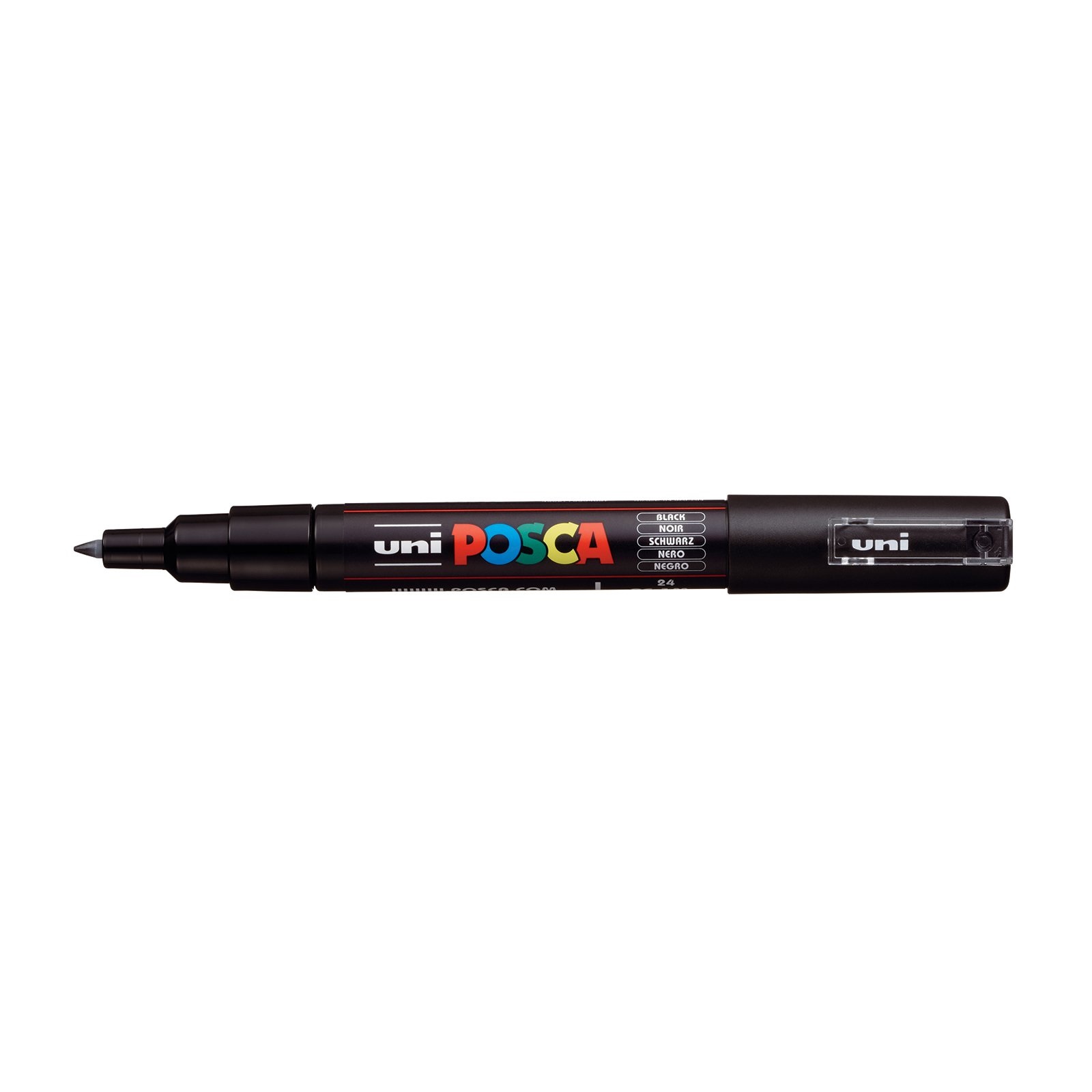 MARKER POSCA 0.7mm CRNI - | Knjižare Vulkan