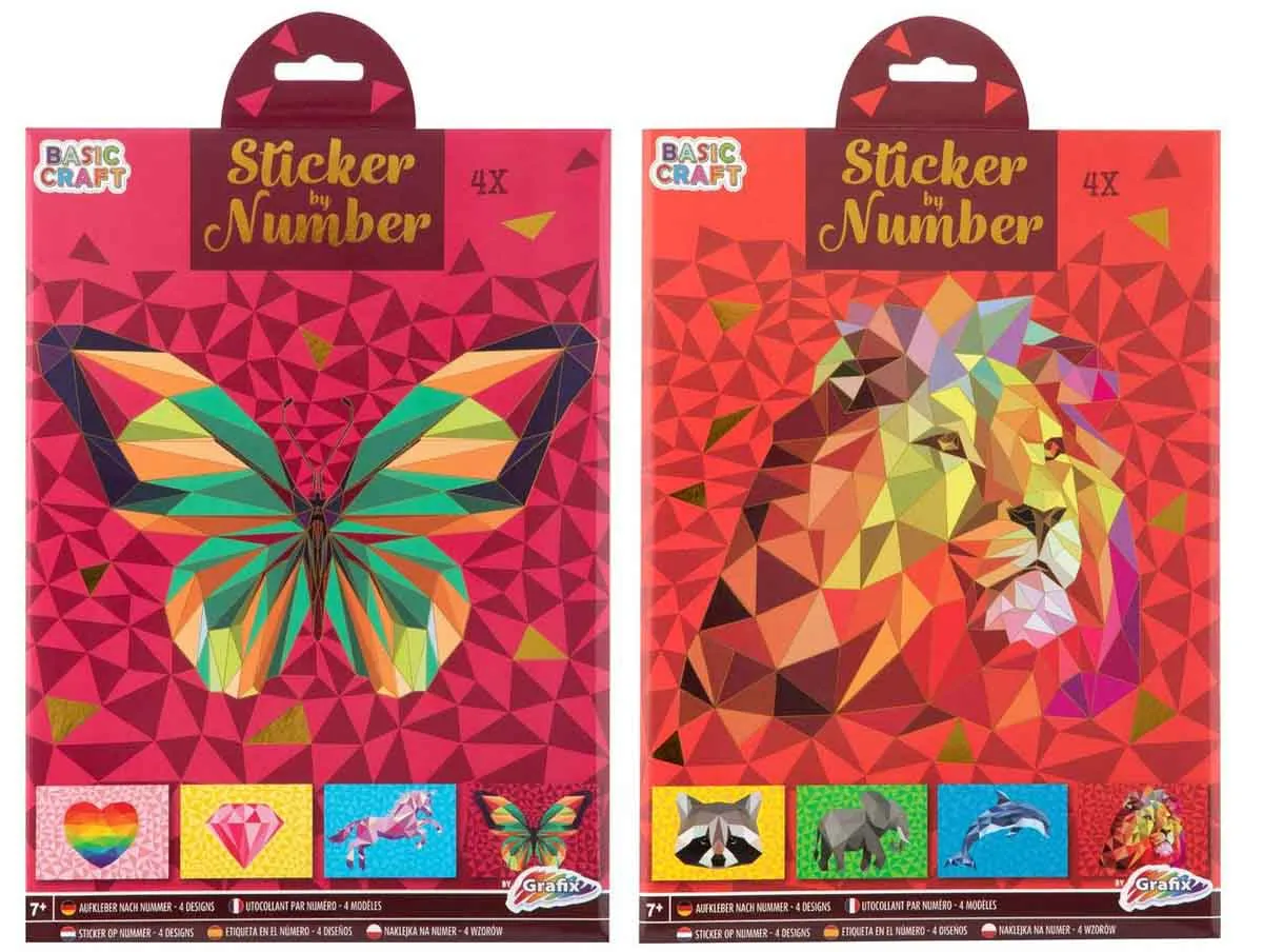 Stikeri po brojevima A4 - 4 strane - | Knjižare Vulkan