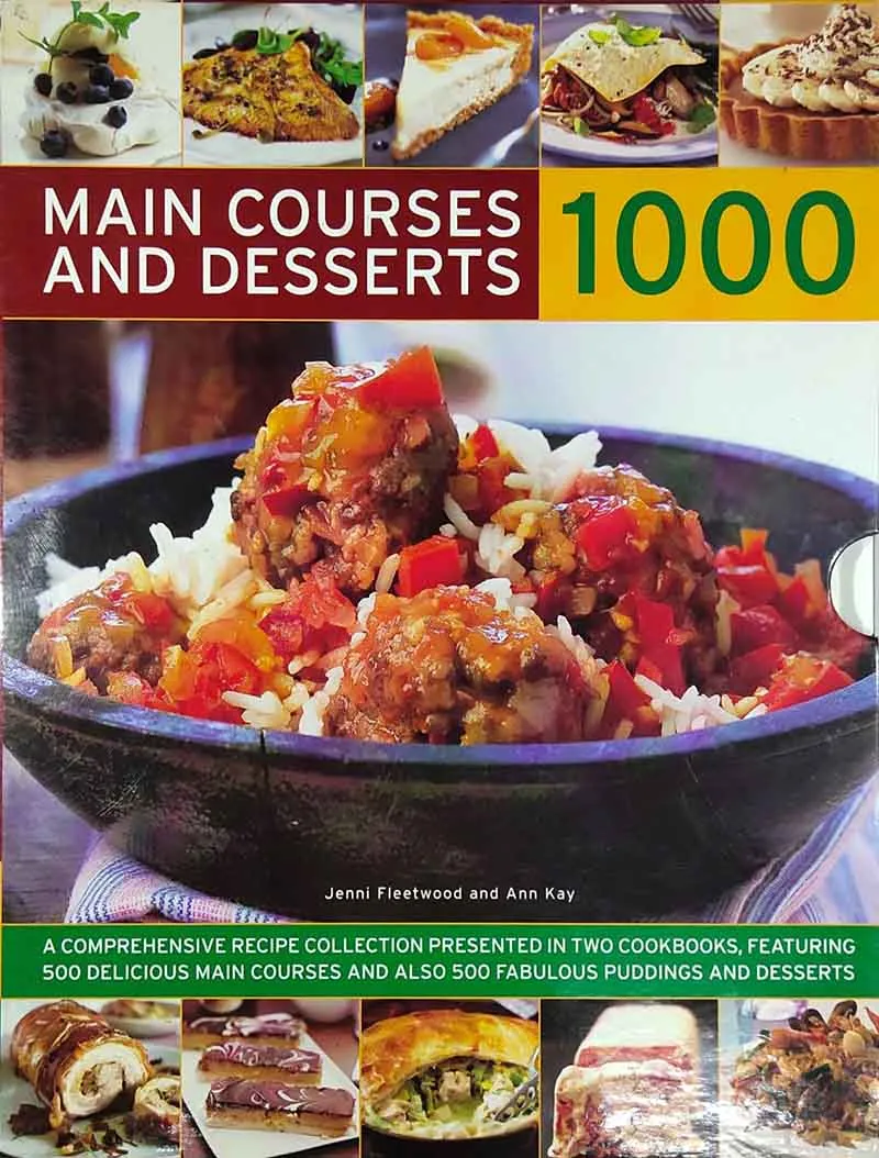500 MAIN COURSES AND DESSERTS BOX - Jenni Fleetwood | Knjižare Vulkan