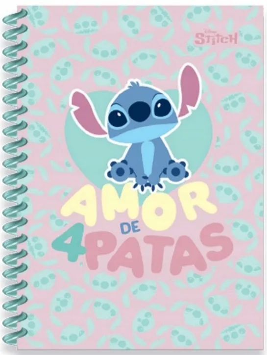 Notes sa spiralom B5 STITCH - AMORE - | Knjižare Vulkan