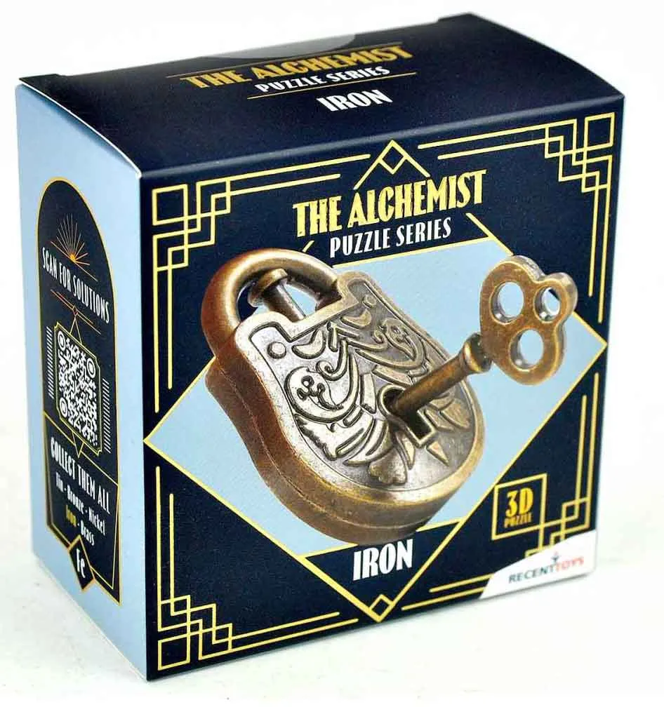 IQ puzzle THE ALCHEMIST IRON - | Knjižare Vulkan