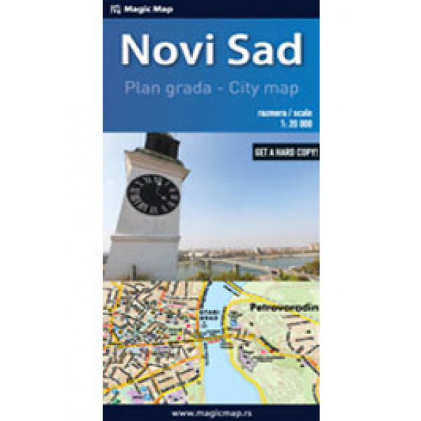 Mapa Novog Sada Plan Plus _ Digitalna mapa i poslovni adresar Srbije ...