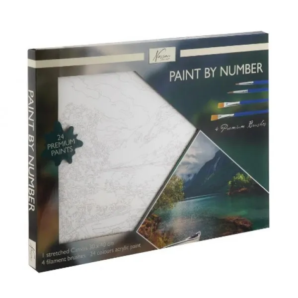 OBOJ PO BROJEVIMA Pejzaž - | Knjižare Vulkan