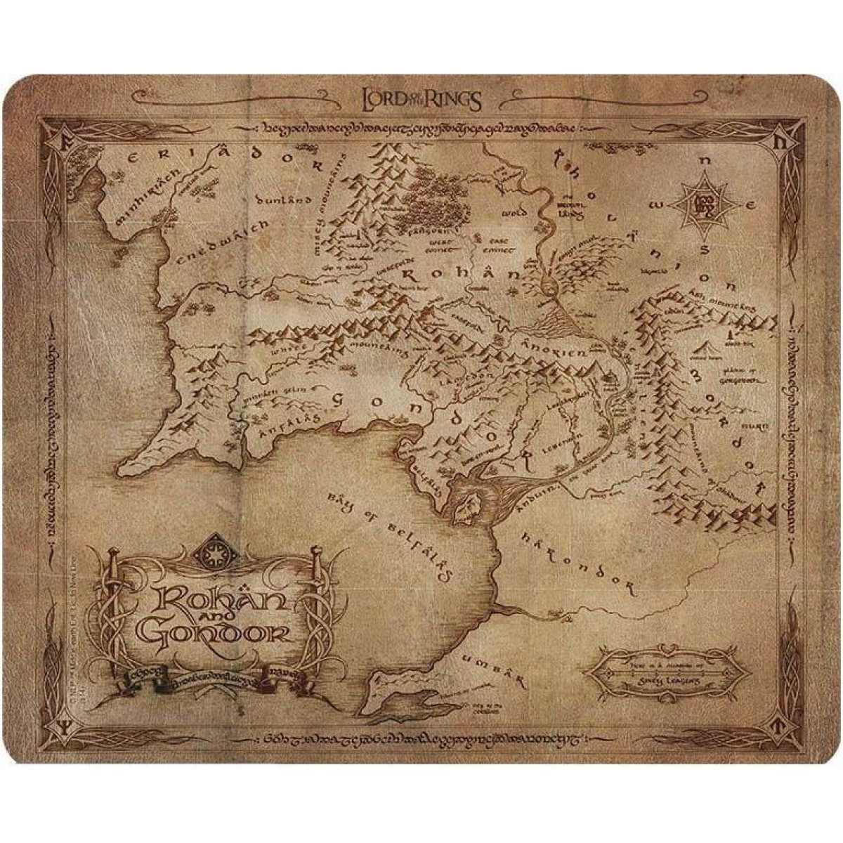 LORD OF THE RINGS podloga za miša - | Knjižare Vulkan