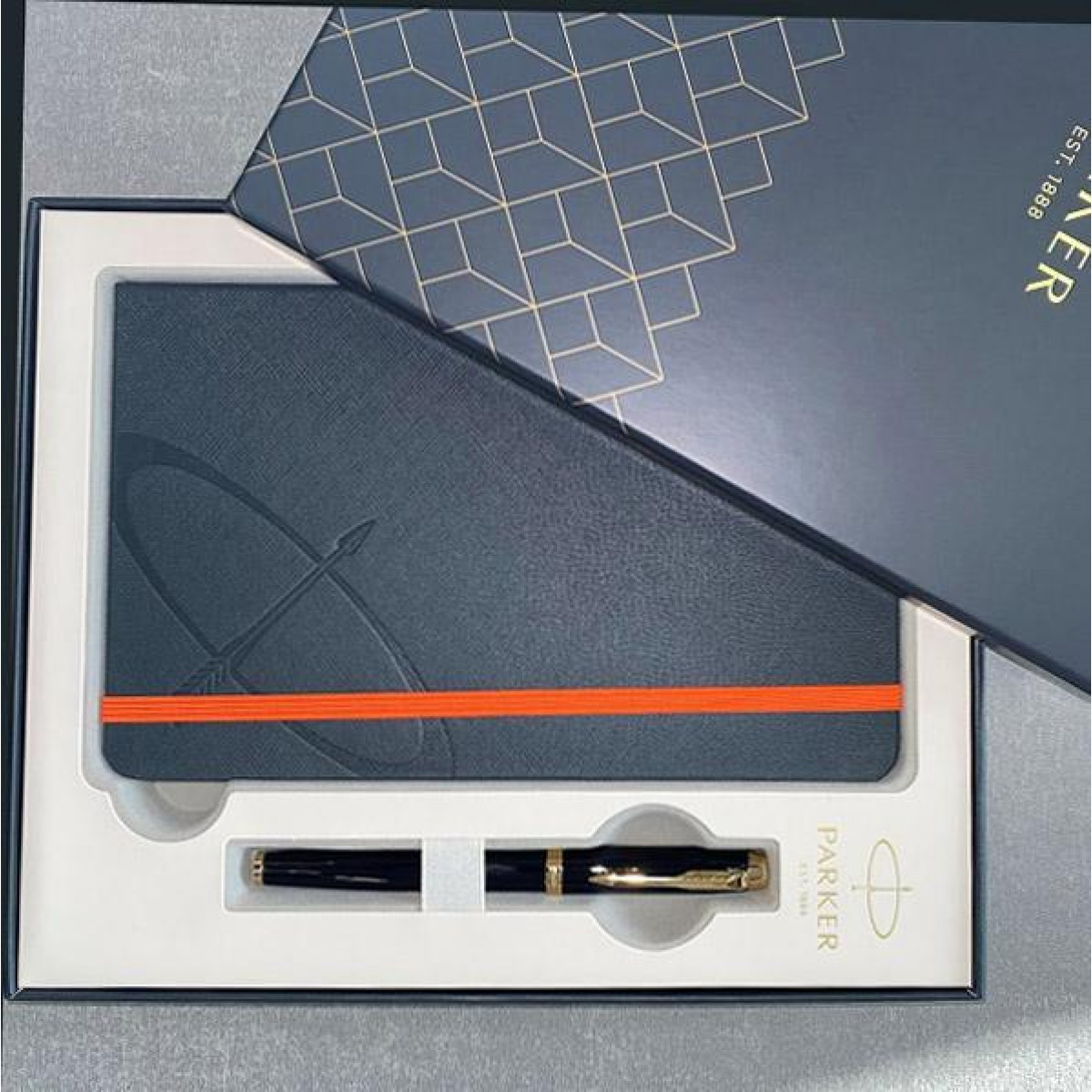 Penkalo i rokovnik PARKER ROYAL Black - | Knjižare Vulkan