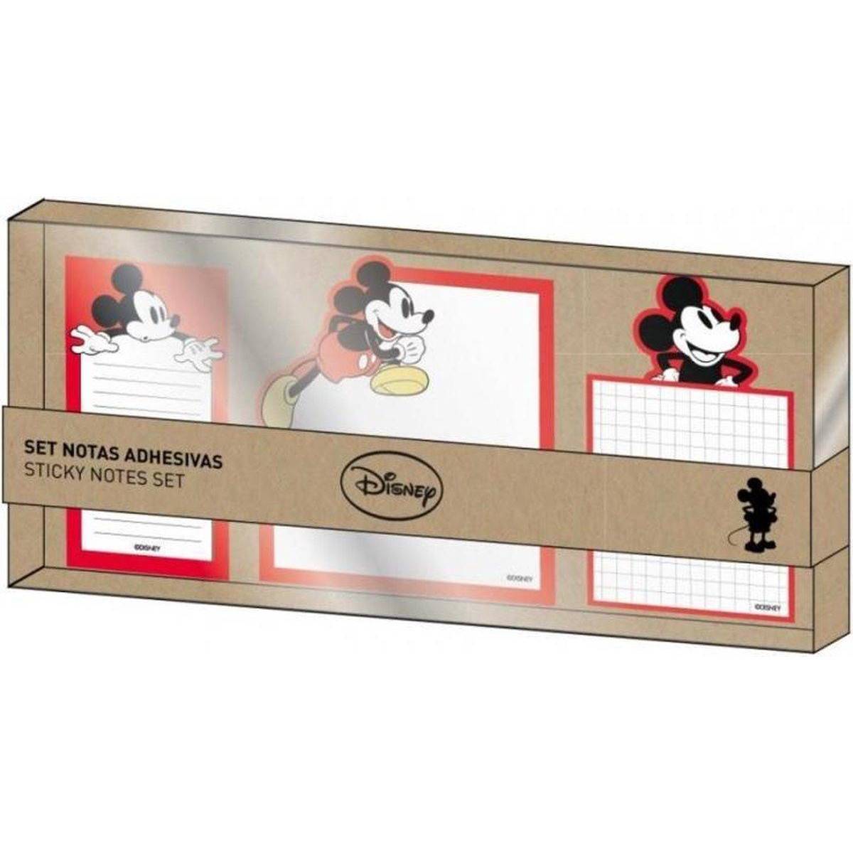 Set tri bloka za beleške MIKI MAUS - | Knjižare Vulkan