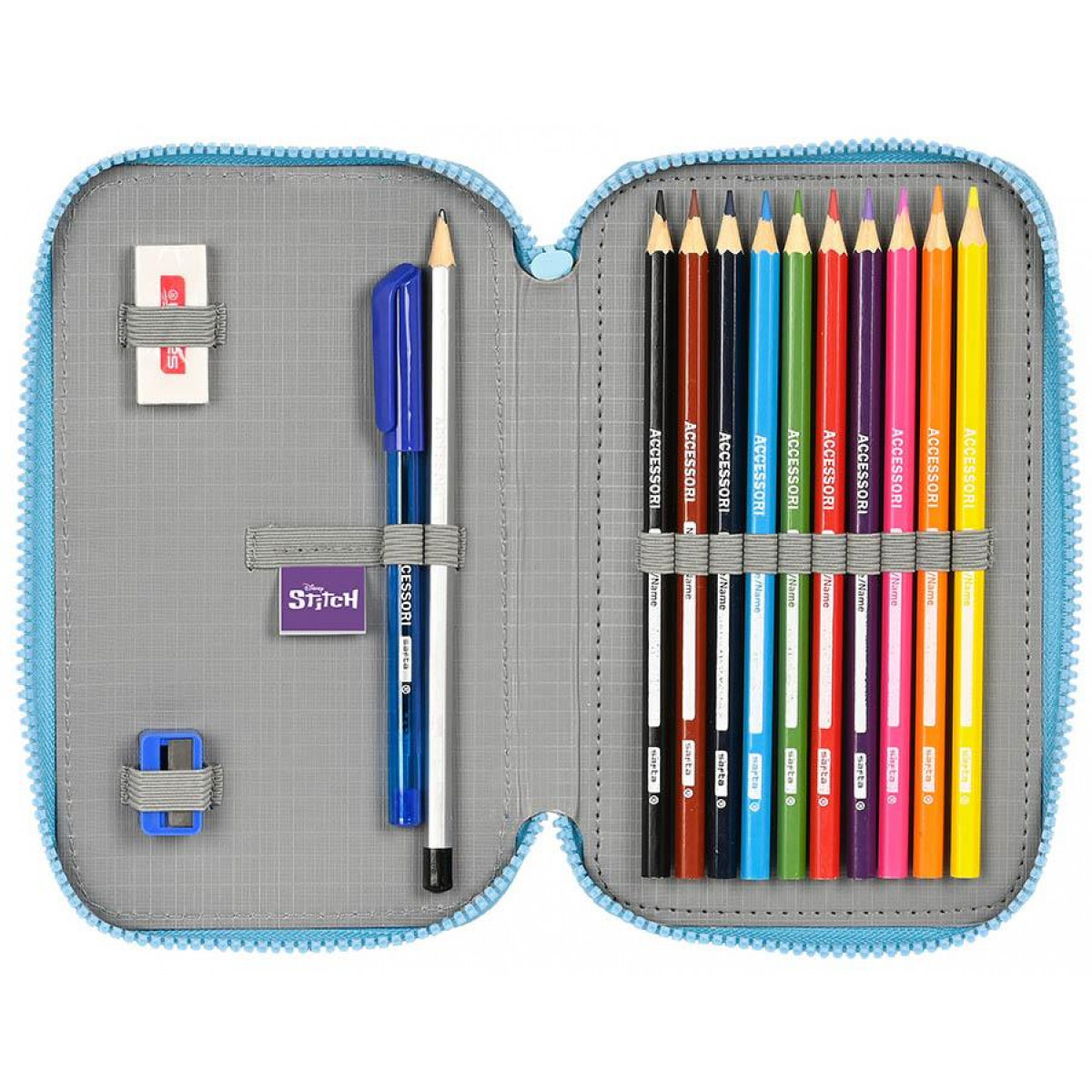 Pernica puna sa dve pregrade STITCH - | Knjižare Vulkan