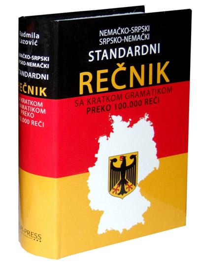 STANDARDNI NEMAČKI REČNIK - Radmila Lazović | Knjižare Vulkan