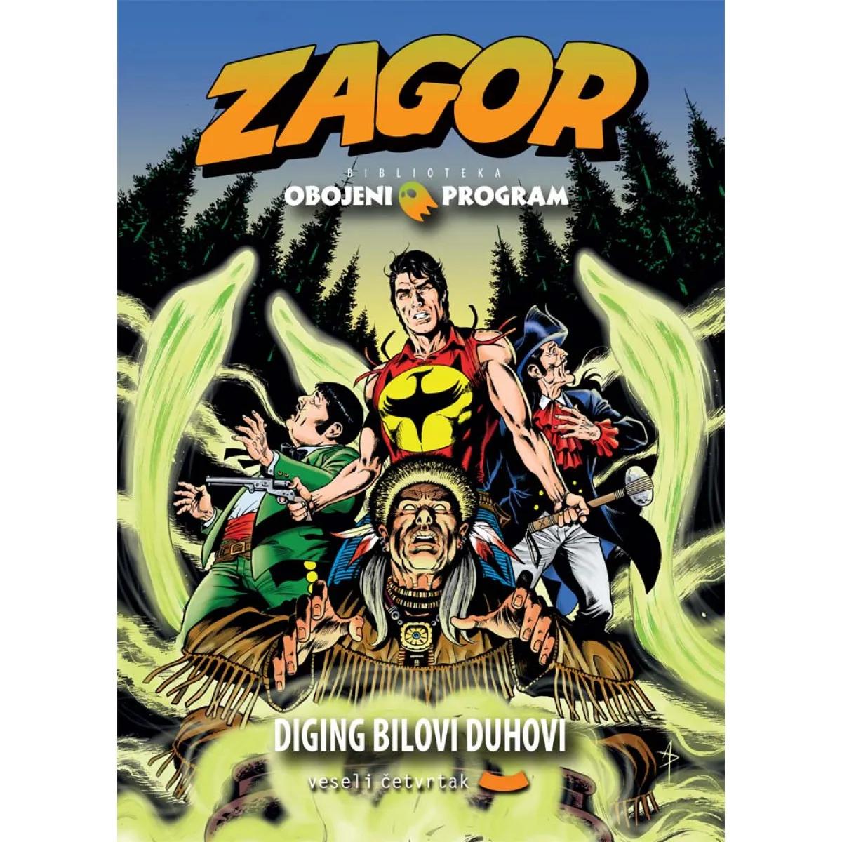 OBOJENI PROGRAM 30 ZAGOR Diging Bilovi duhovi - Guido Nolitta | Knjižare Vulkan