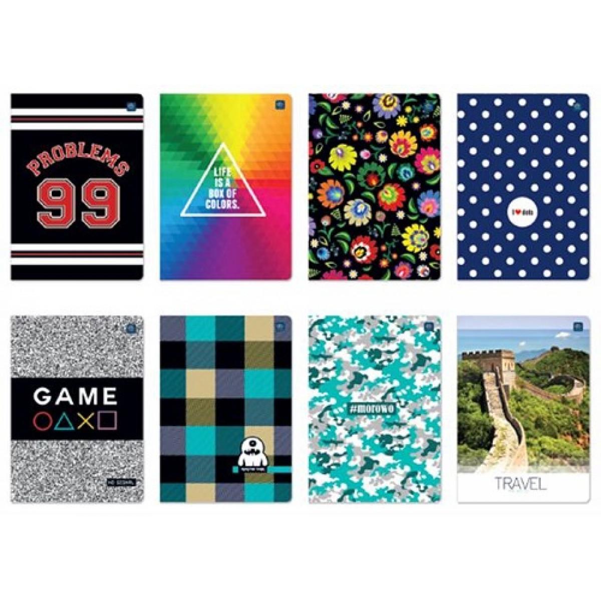 Sveska A5 MIX DESIGNS - | Knjižare Vulkan
