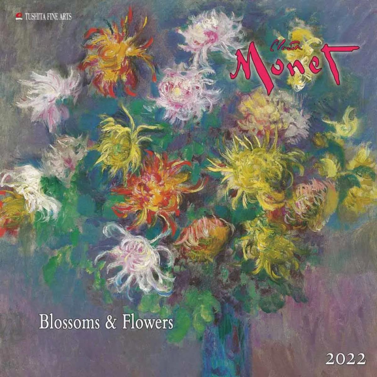 Zidni kalendar MONET - BLOSSOMS & FLOWERS 2022 - | Knjižare Vulkan