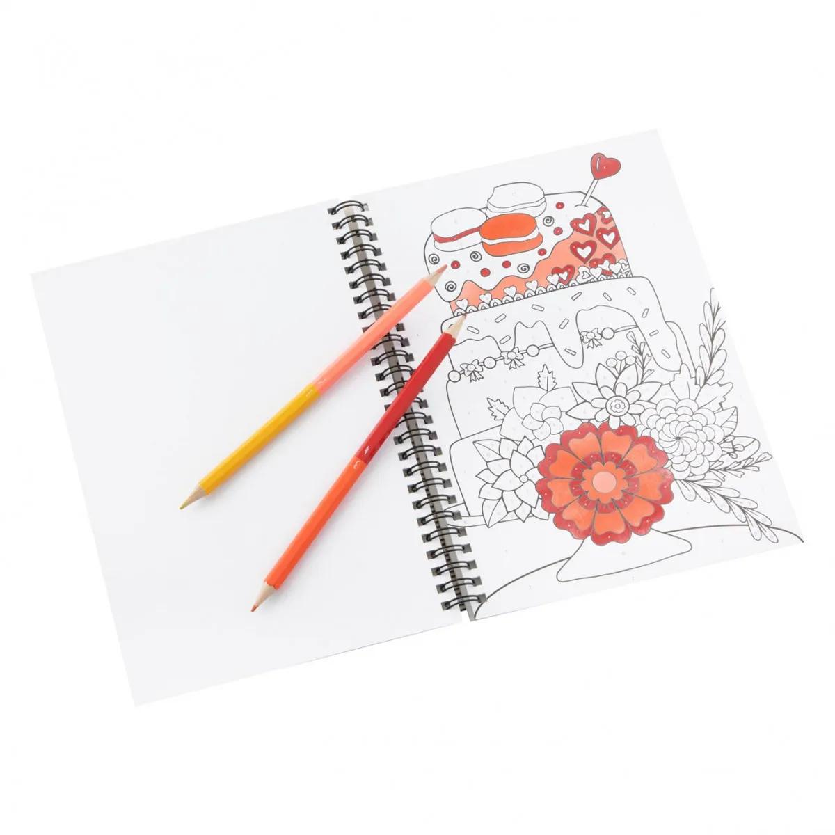 Notes bojanka sa bojicama COLOUR BY NUMBER - | Knjižare Vulkan