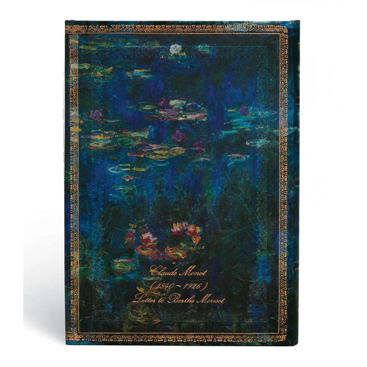Notes 13x18cm EMB MS MONET, WATER LILIES MIDI LIN - | Knjižare Vulkan
