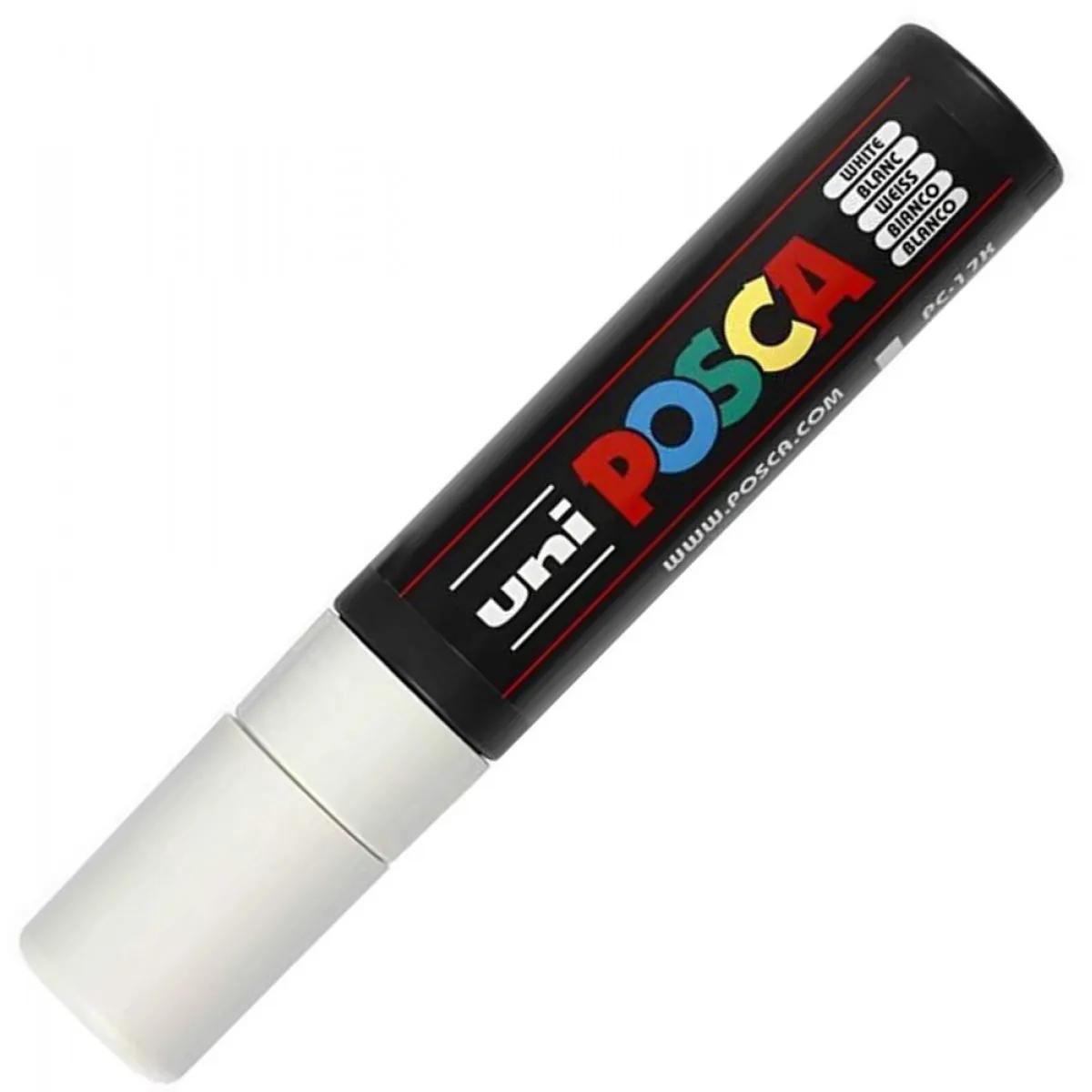 Flomaster UNI POSCA 15mm Beli - | Knjižare Vulkan