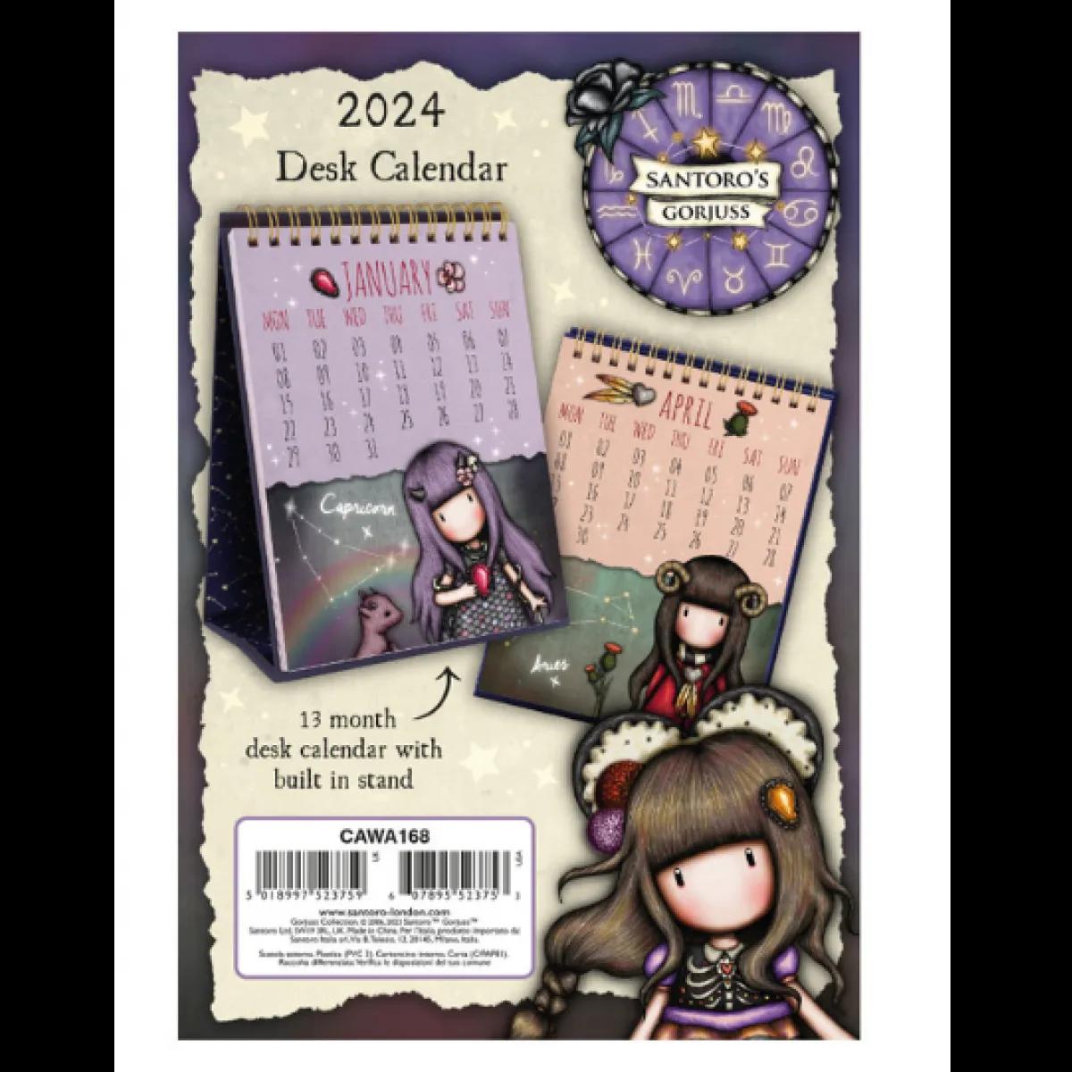 Stoni kalendar 2024 GORJUSS ZODIAC - | Knjižare Vulkan