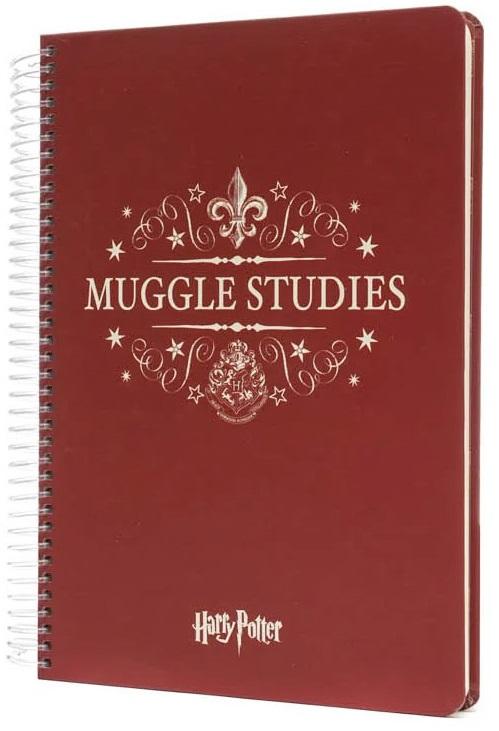 Notes sa spiralom HARRY POTTER - MUGGLE STUDIES na kvadratiće ...