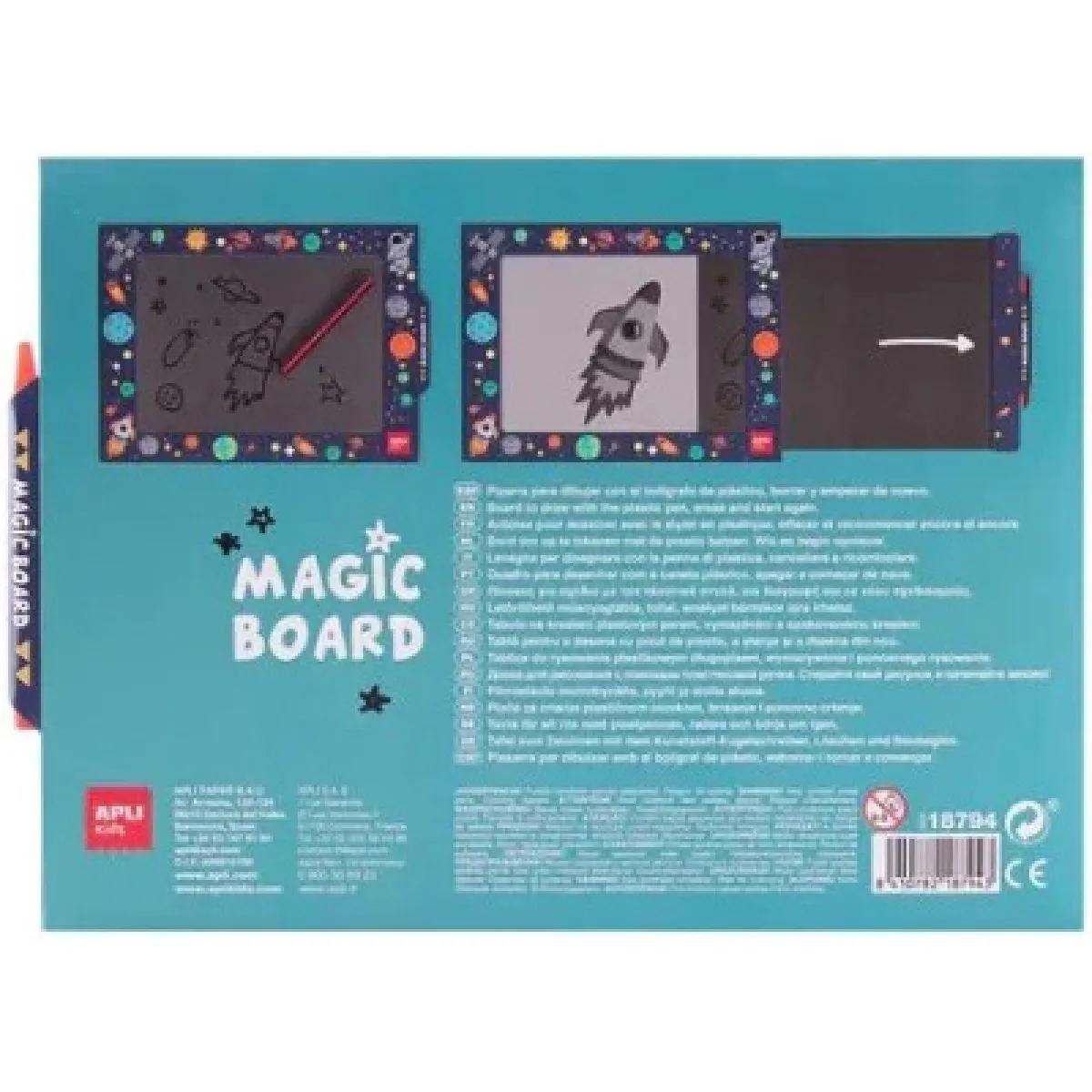 Magična tabla za pisanje SVEMIR - | Knjižare Vulkan