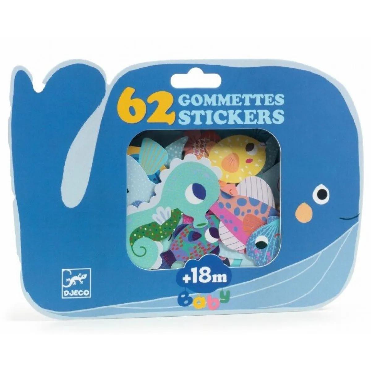 Stikeri MORSKE ŽIVOTINJE - | Knjižare Vulkan