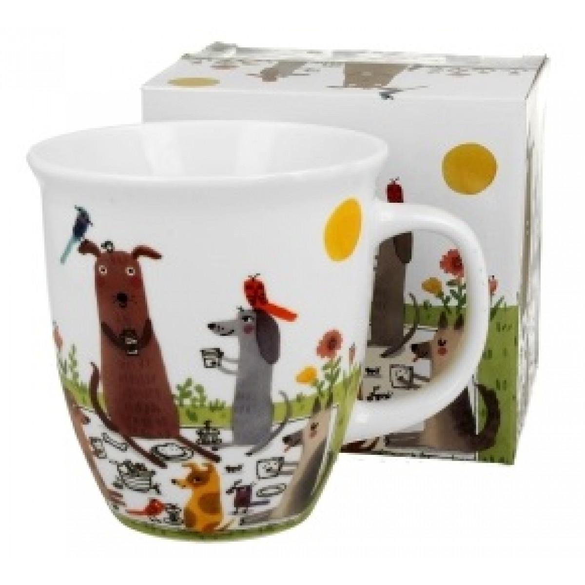 Velika šolja DOG'S WORLD - DOG PICNIC 650ml - | Knjižare Vulkan