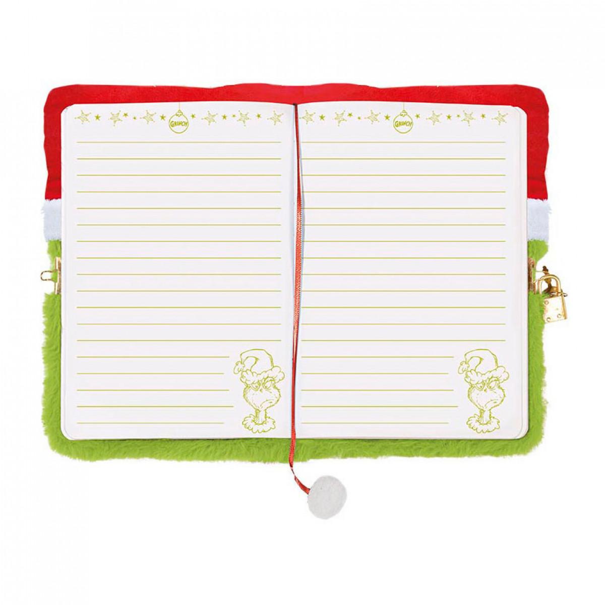 Notes A5 GRINCH FLUFFY - | Knjižare Vulkan
